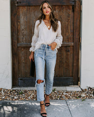 Harper Polka Dot Billowed Blouse – Oshnow